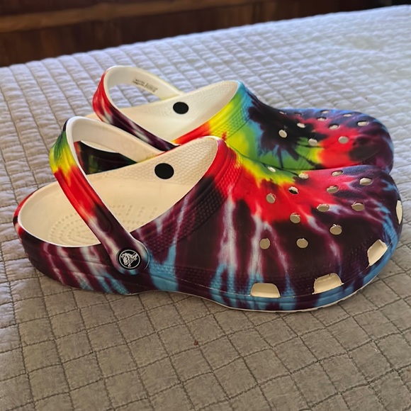 CROCS | Shoes | Crocs Multi Color Clogs | Poshmark